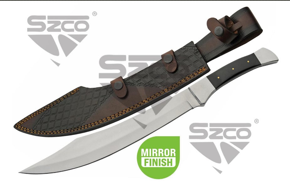 18" SCIMITAR STYLE BOWIE – SPY GALLERY INC