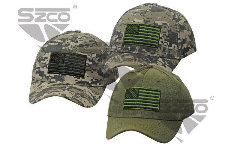TACTICAL FLAG CAPS ASSORTED – SPY GALLERY INC