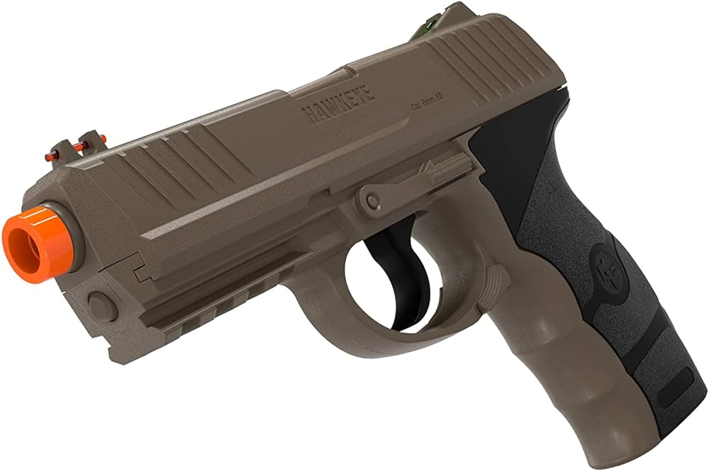 Game Face GFHP45 Hawkeye CO2-Powered Semi-Auto Airsoft BB Pistol – SPY ...