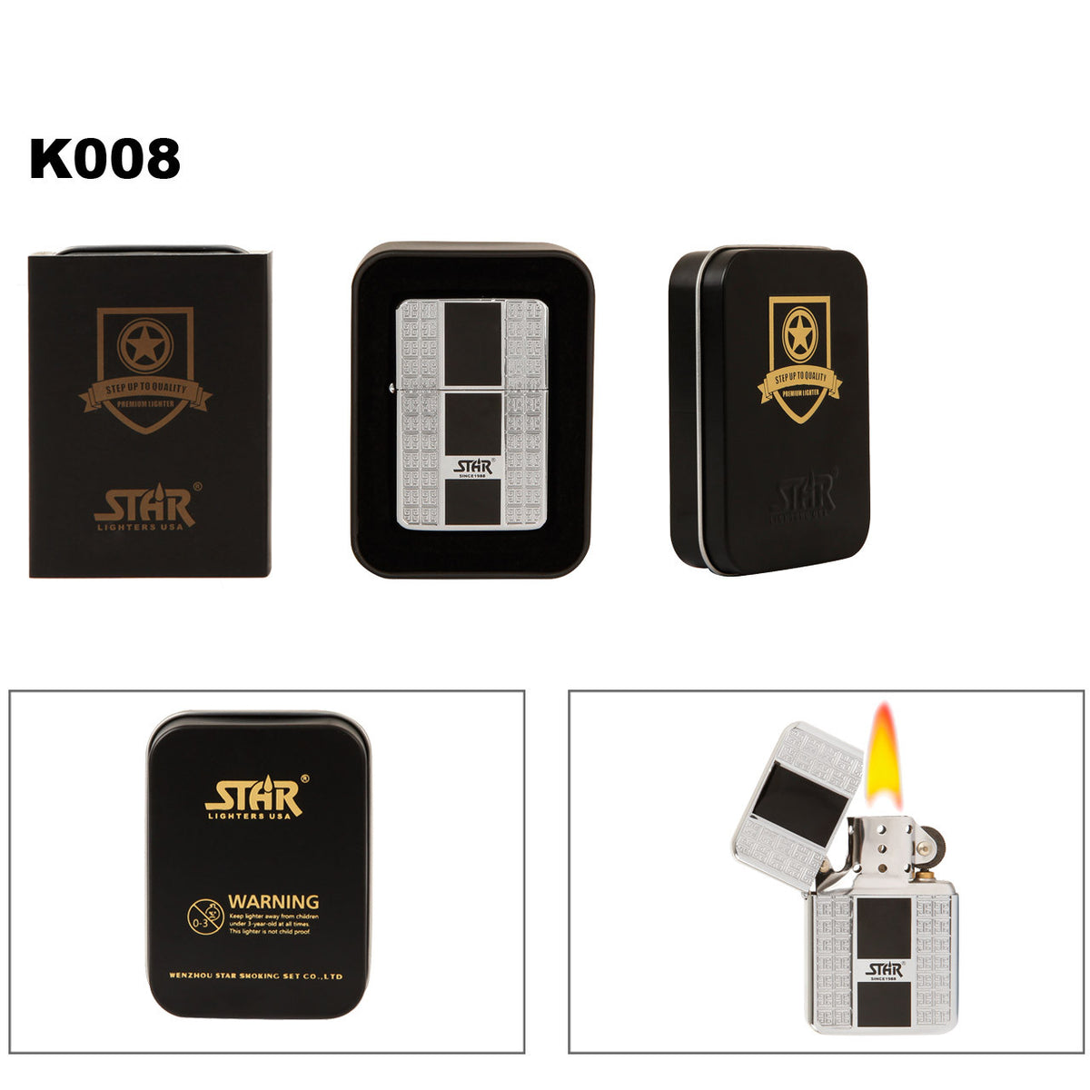 BRASS LIGHTER – SPY GALLERY INC