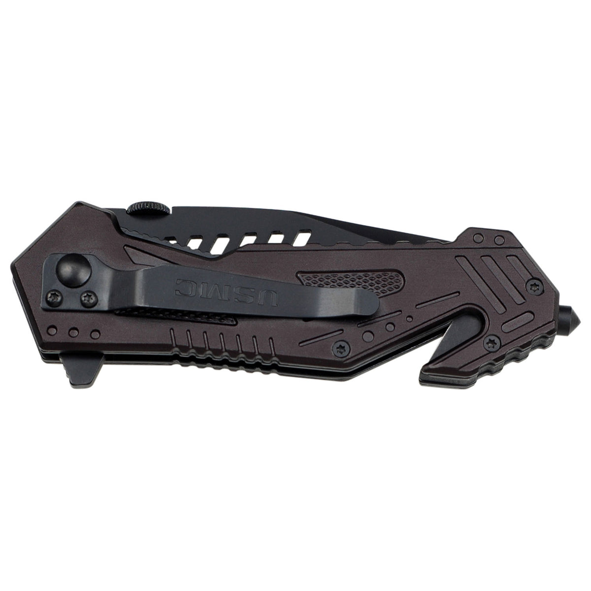 USMC - SPRING ASSISTED KNIFE – SPY GALLERY INC