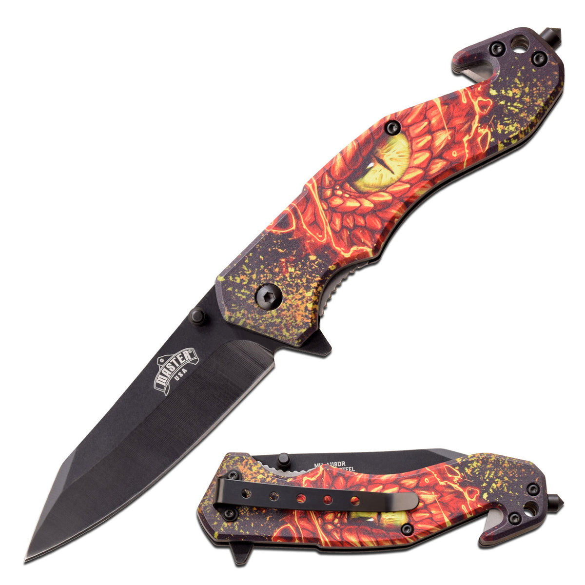 MASTER USA - SPRING ASSISTED KNIFE – SPY GALLERY INC