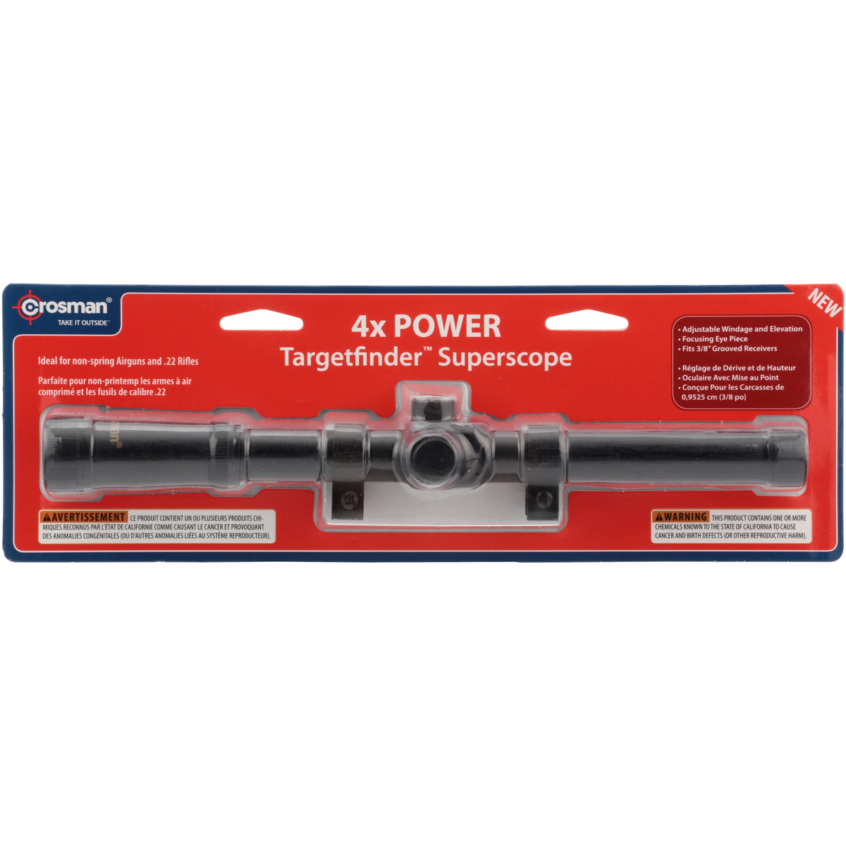 CROSMAN 4X15 RIFLESCOPE – SPY GALLERY INC