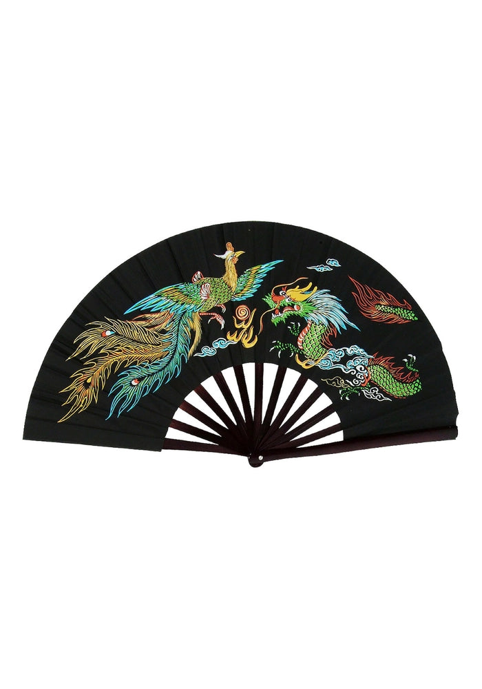 KUNG FU FIGHTING FAN 13" OVERALL – SPY GALLERY INC