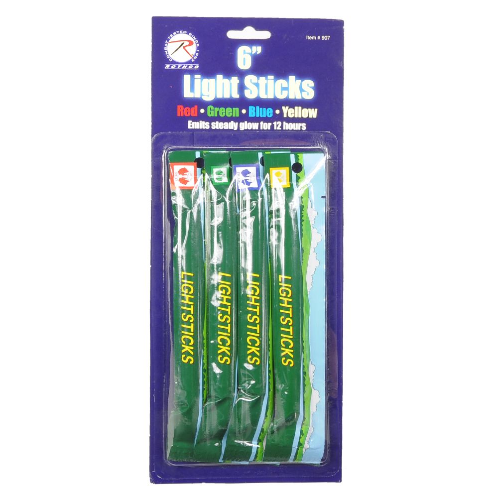 GLOW STICKS 4 PACK – SPY GALLERY INC