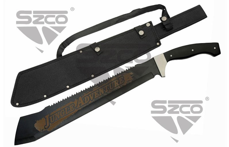 SAW BACK JUNGLE MACHETE – SPY GALLERY INC