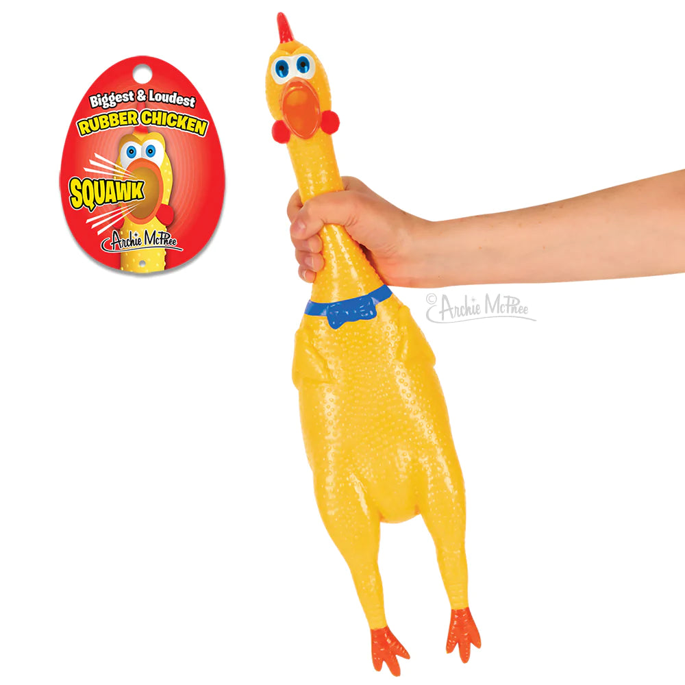 14 INCH SCREAMING RUBBER CHICKEN – SPY GALLERY INC