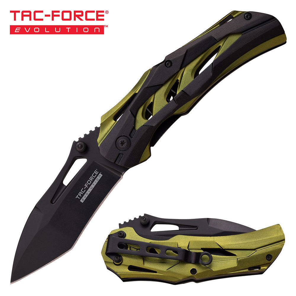 TAC FORCE EVOLUTION SPRING ASSISTED KNIFE – SPY GALLERY INC